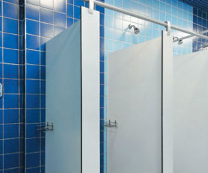 Designing Cubicle Mounted Commercial Bathroom Shower Areas – Restroom ...