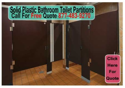 More Advantages of Solid Plastic Bathroom Toilet Partitions – Restroom ...