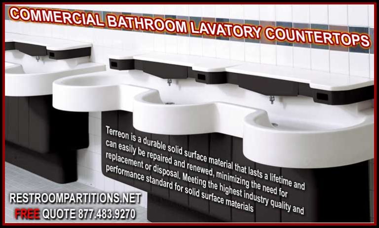DIY Commercial Bathroom Lavatory Countertops – Quick Ship – Made In ...