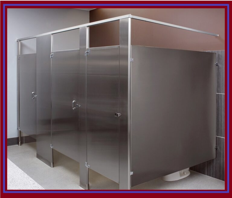Stainless Steel Toilet Partitions - Restroom Partitions